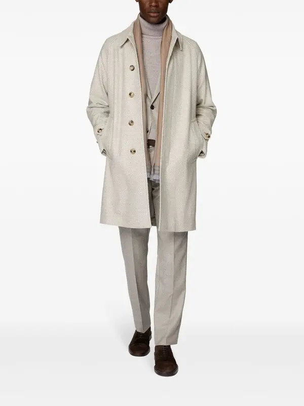 Boggi Milano Single-breasted Wool Coat