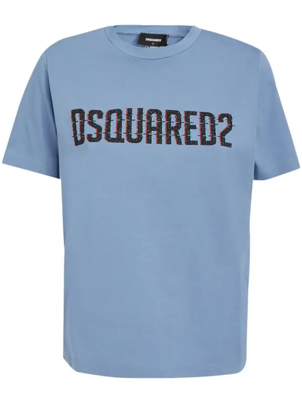 Dsquared2 Logo-print T-shirt - Blue