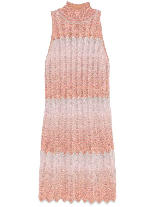 Missoni Greek-motif Mini Dress