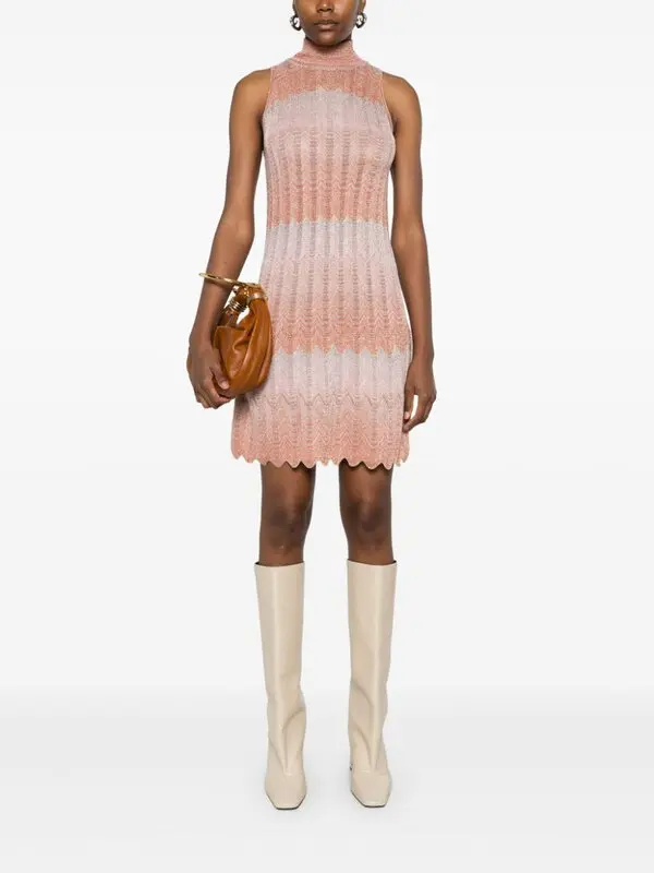 Missoni Greek-motif Mini Dress