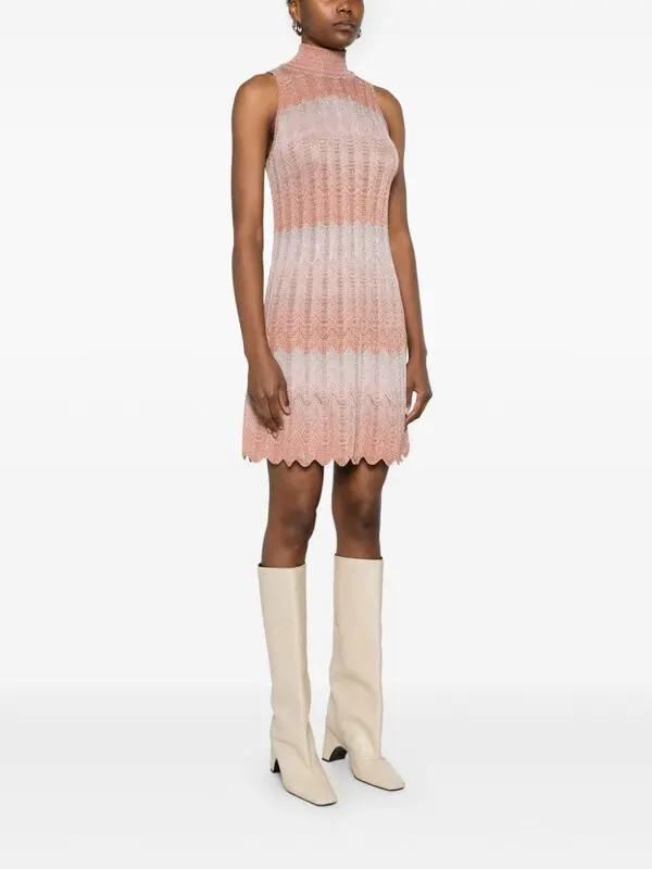Missoni Greek-motif Mini Dress