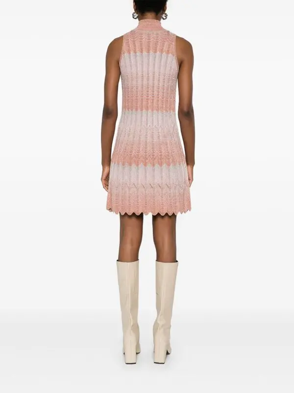 Missoni Greek-motif Mini Dress