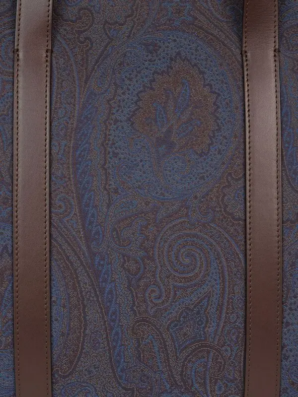 Etro Paisley Print Tote Bag - Brown