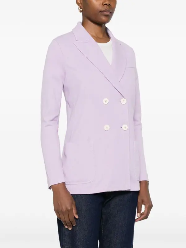 CIRCOLO 1901 Double-breasted Blazer - Purple