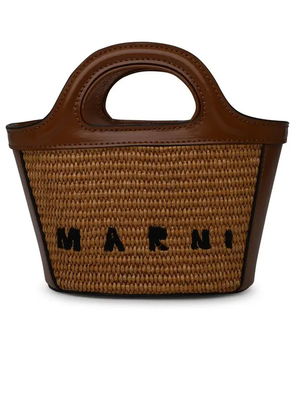 Marni Tropicalia Micro Bag - Brown