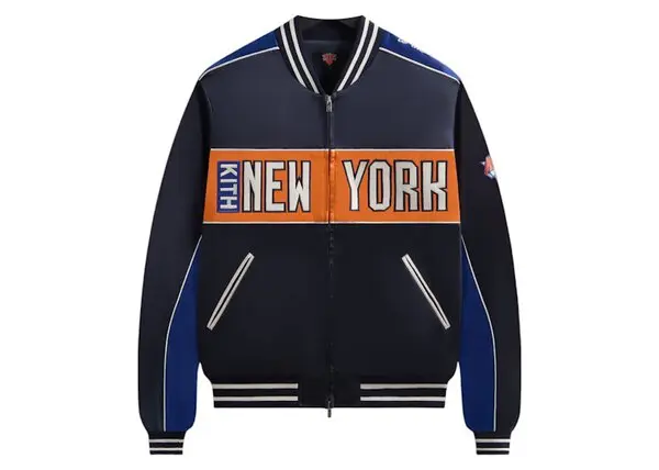 Kith X New York Knicks Souvenir Jacket - Nocturnal