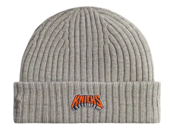 Kith X New York Knicks Archway Beanie - Light Heather Grey