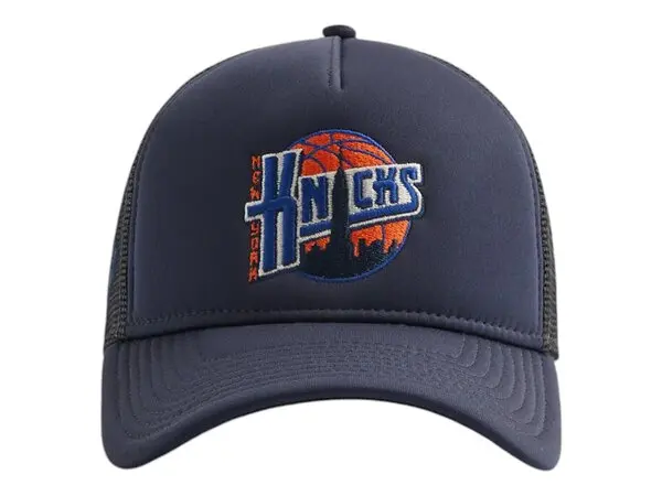 Kith X New Era New York Knicks 9forty A-frame Trucker Hat - Nocturnal