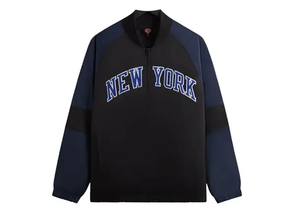 Kith X New York Knicks Ball Nylon Quarter Zip