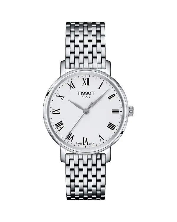 TISSOT Everytime Watch, 34mm - White/silver