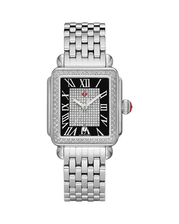 Michele Deco Madison Watch 33mm X 35mm