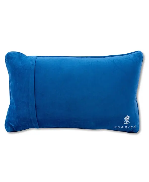 FURBISH Hold My Horses Needlepoint Pillow, 14 X 8