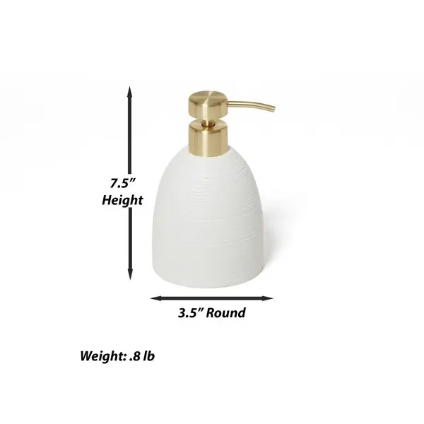 ROSELLI Dubai Lotion Pump - Brass