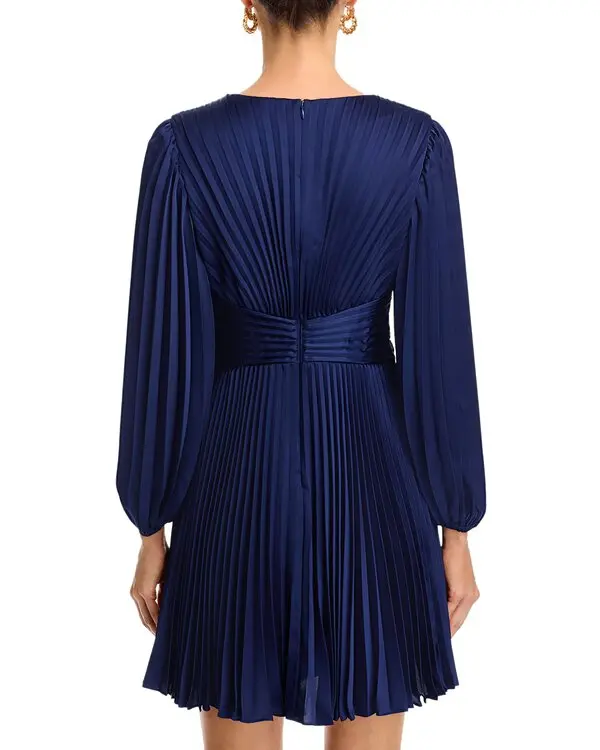 MILLY Julia Pleated Dress