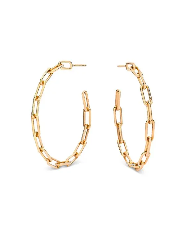 Walters Faith 18k Saxon Hoop Earrings - Pink