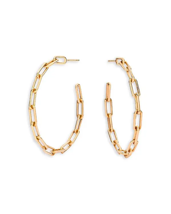 Walters Faith 18k Saxon Hoop Earrings - Rose Gold