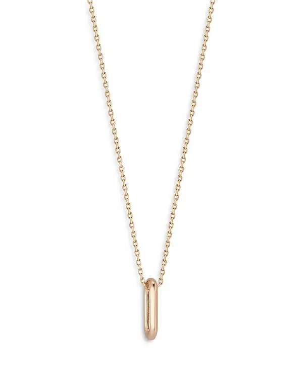 Walters Faith Saxon Mini Link Pendant Necklace - Pink