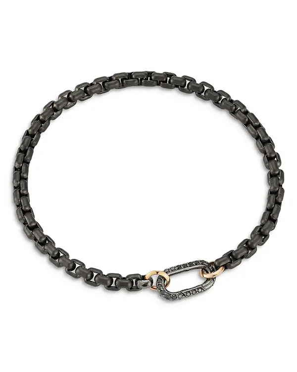 Walters Faith Saxon Chain Link Bracelet - Black