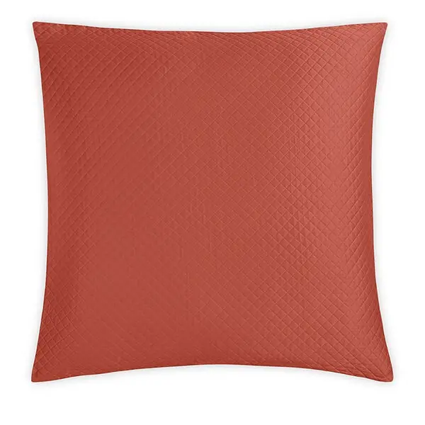 MATOUK Petra Oversized Euro Shams - Deep Coral