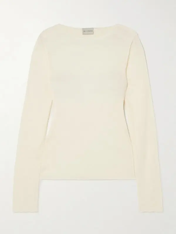 DEIJI STUDIOS Ribbed Ecovero™-blend Top