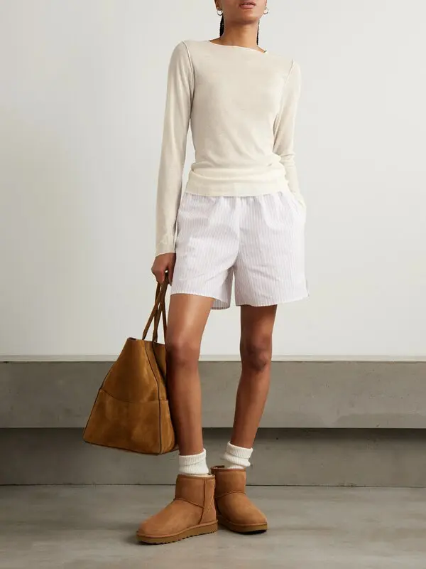 DEIJI STUDIOS Ribbed Ecovero™-blend Top