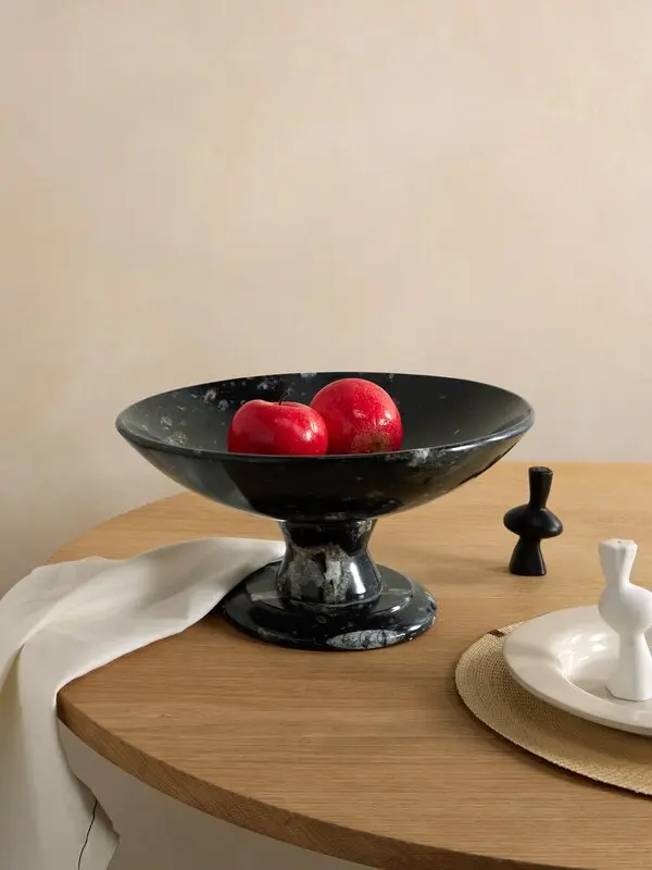 JIA JIA HOME Onyx Fruit Bowl