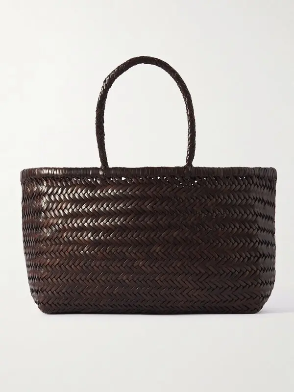 Dragon Diffusion Bamboo Triple Jump Tote - Brown