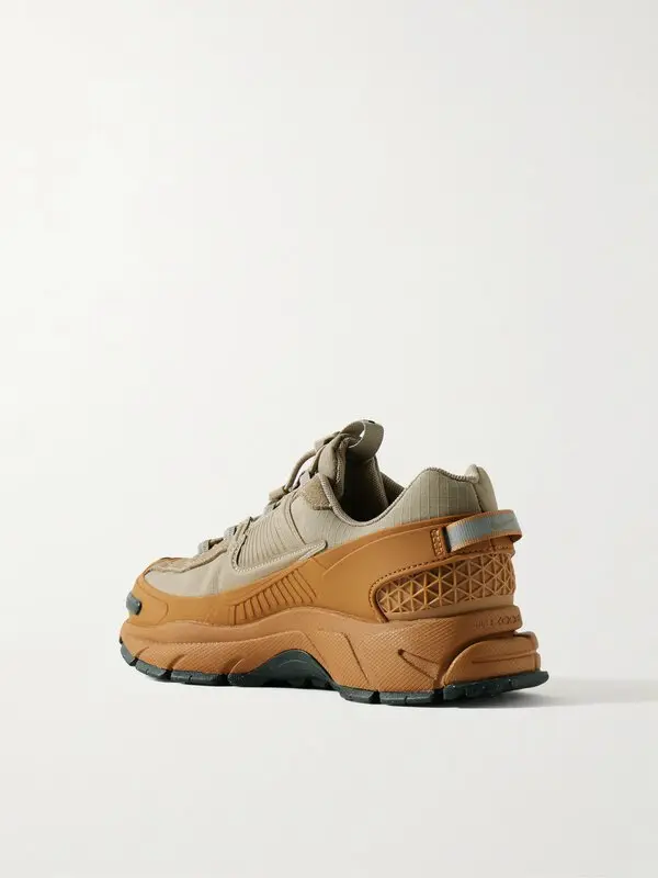 Nike Zoom Vomero Roam Leather And Suede-trimmed Rubber And Ripstop Sneakers - Brown