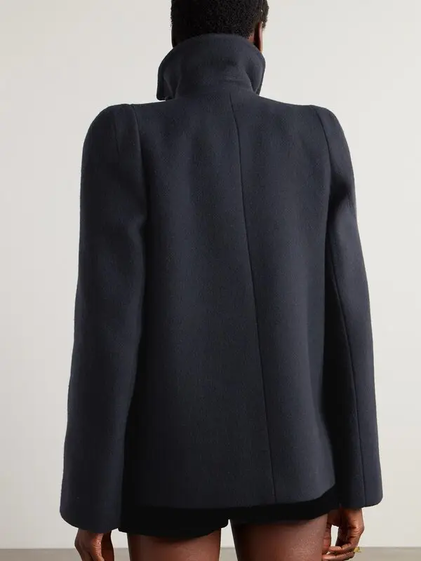 Chloé Double-breasted Wool-blend Coat