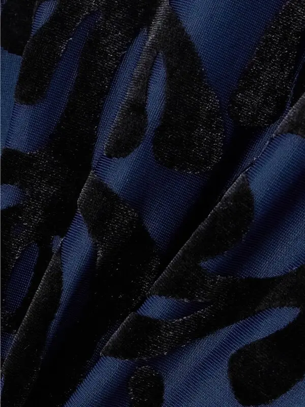 Sea Alis Devoré-velvet Top