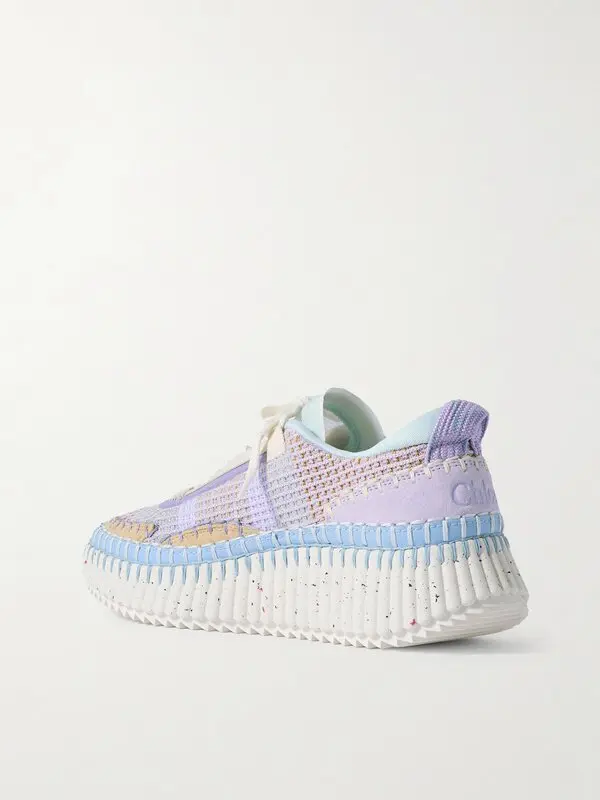 Chloé Nama Embroidered Sneakers