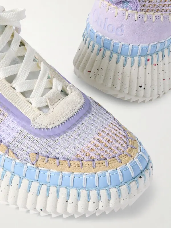 Chloé Nama Embroidered Sneakers