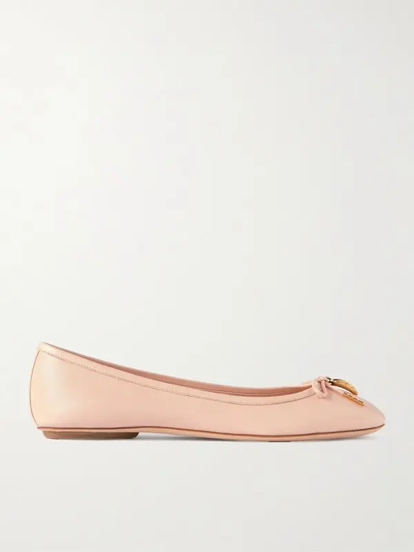 Chloé Iris Leather Ballet Flats