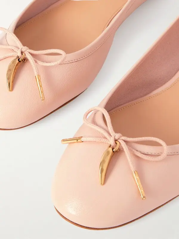 Chloé Iris Leather Ballet Flats