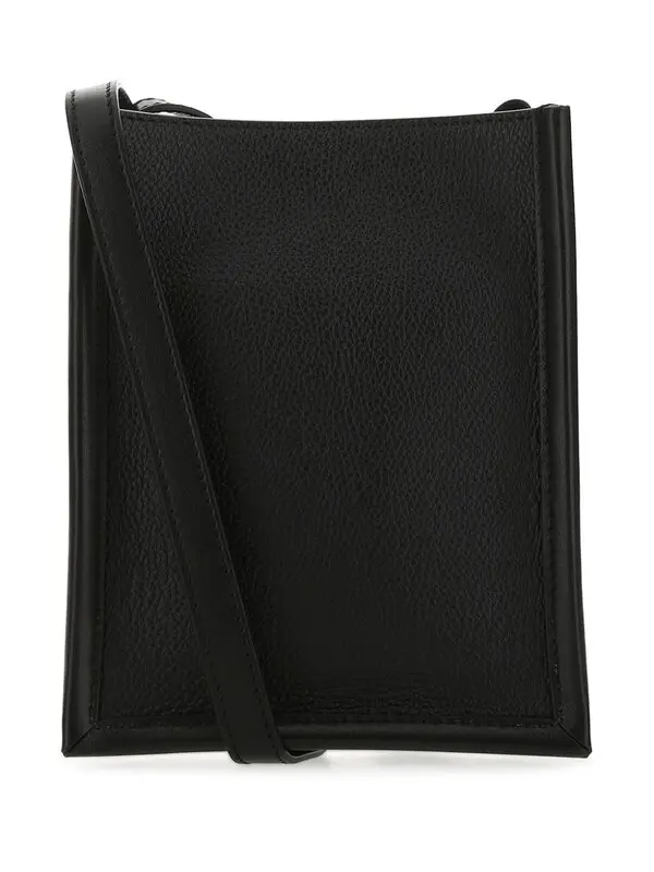 Alexander McQueen Structured Leather Crossbody Bag