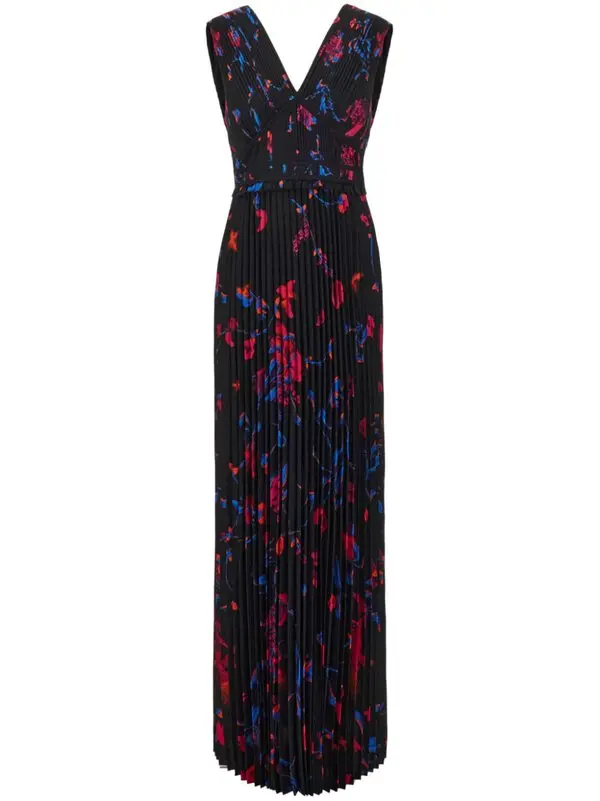 Hugo Floral-print Maxi Dress