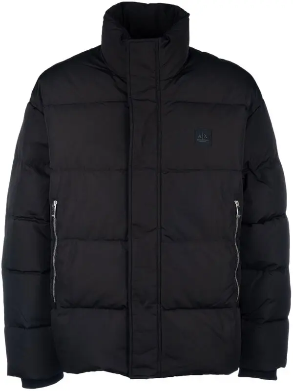 Armani Exchange Logo-patch Padded Jacket