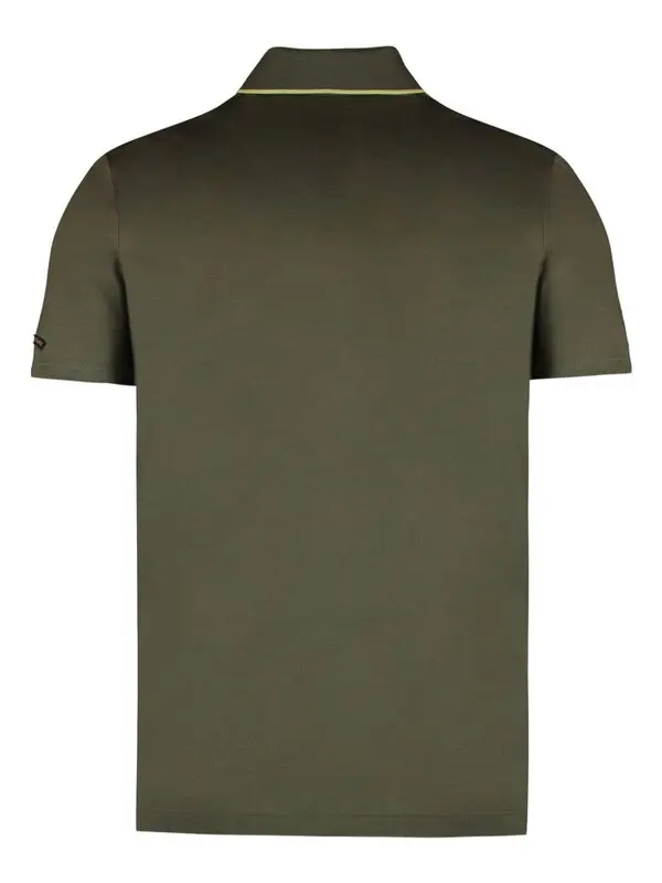 Paul & Shark Cotton Polo Shirt - Green