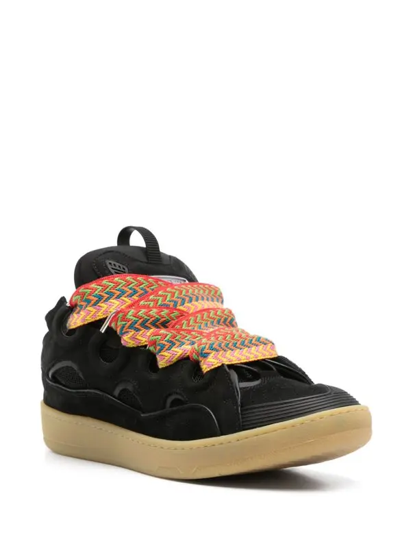 LANVIN Curb Sneakers - Black