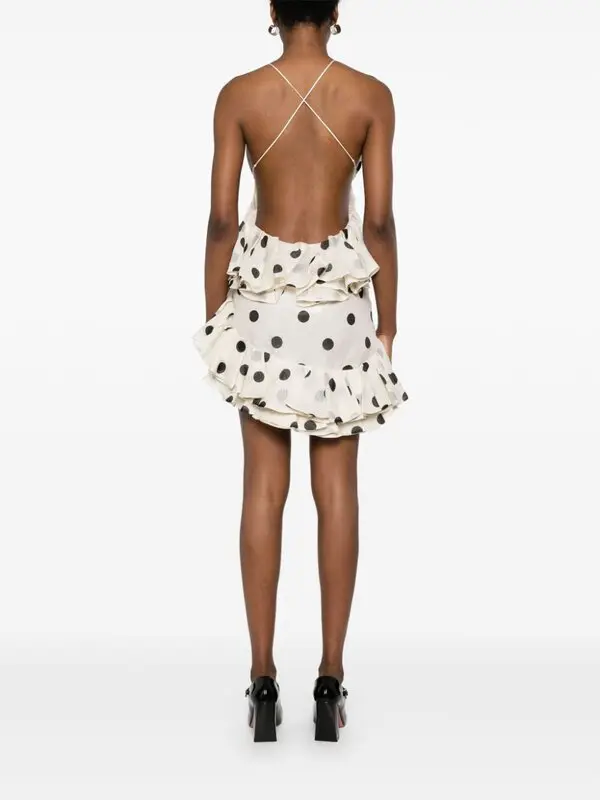 Zimmermann Crush Mini Skirt