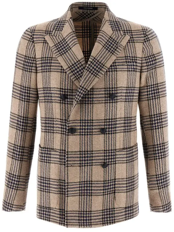 Tagliatore Check-pattern Blazer