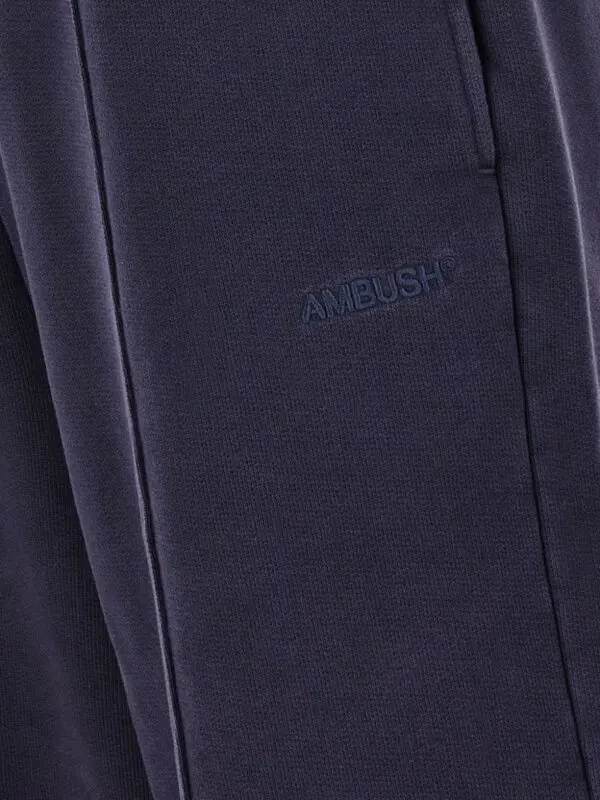 AMBUSH Logo-embroidered Track Pants - Blue