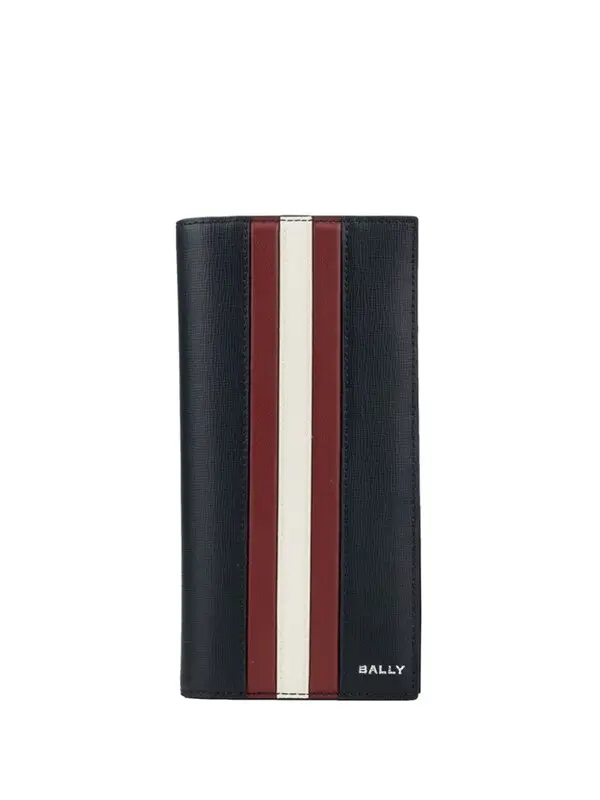 Bally Bi-fold Leather Wallet - Black