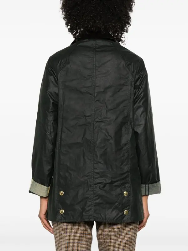 Barbour Modern Beadnell Wax Jacket - Green