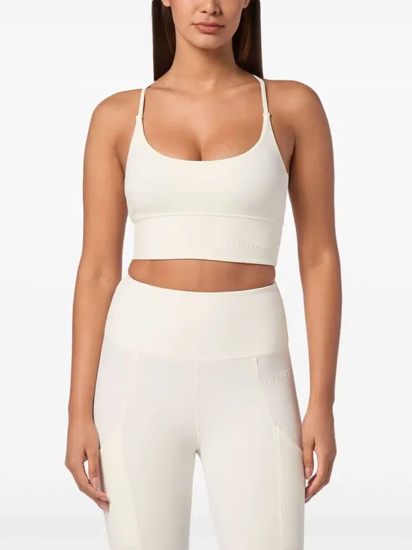 PLEIN SPORT Sport Bra - Neutrals