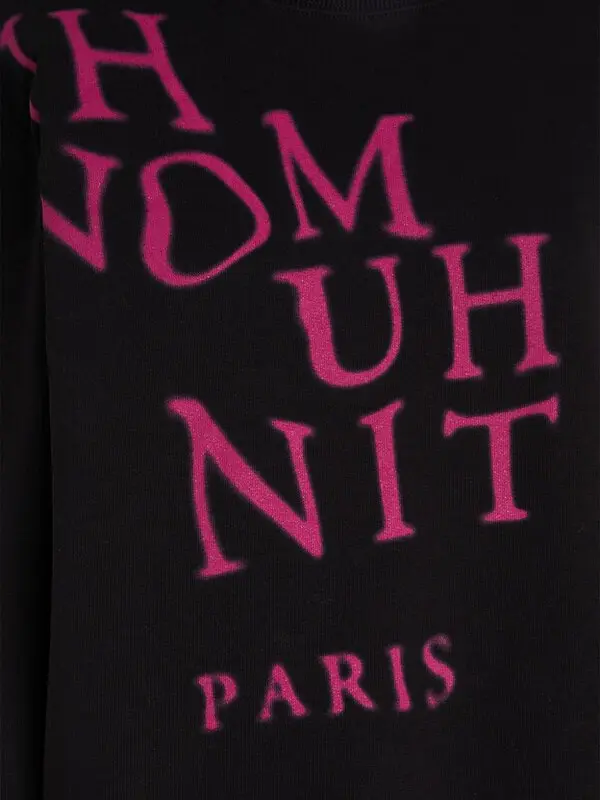 IH NOM UH NIT Logo-print Sweatshirt - Black