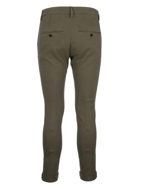 DONDUP Skinny Trousers - Green