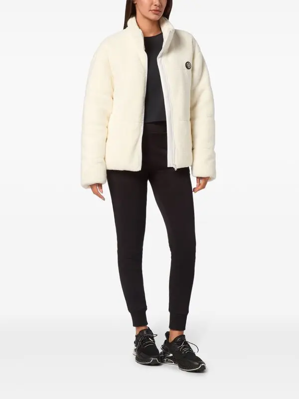 PLEIN SPORT Sherpa Puffer Jacket
