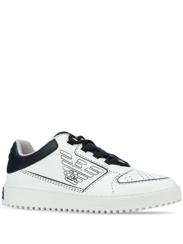 Emporio Armani Logo Trainers