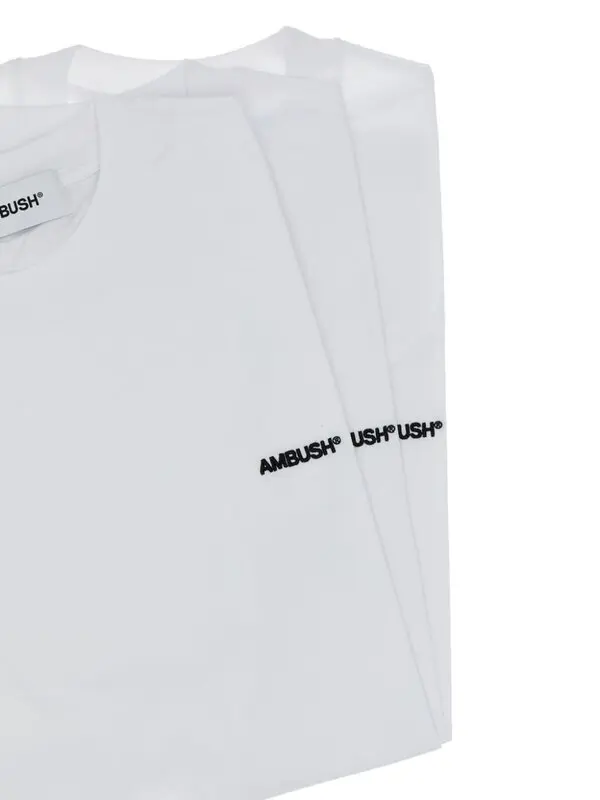AMBUSH Pack Of Three Cotton T-shirts - White